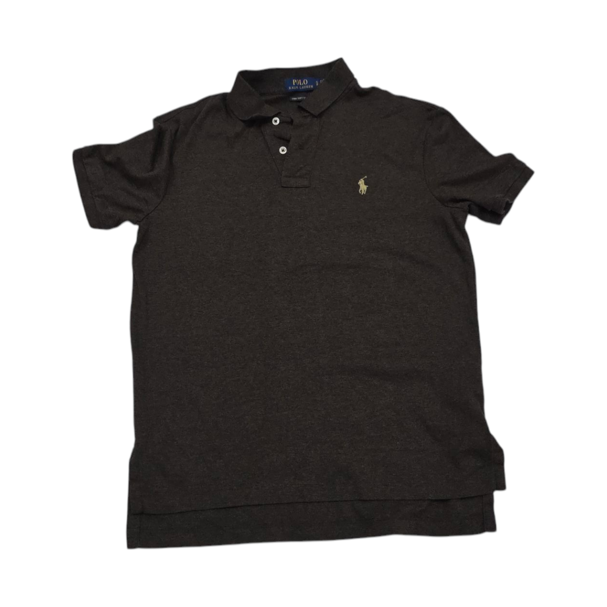 Playera Polo Pima Soft Touch Ralph Lauren Chico S Cafe – Halteo